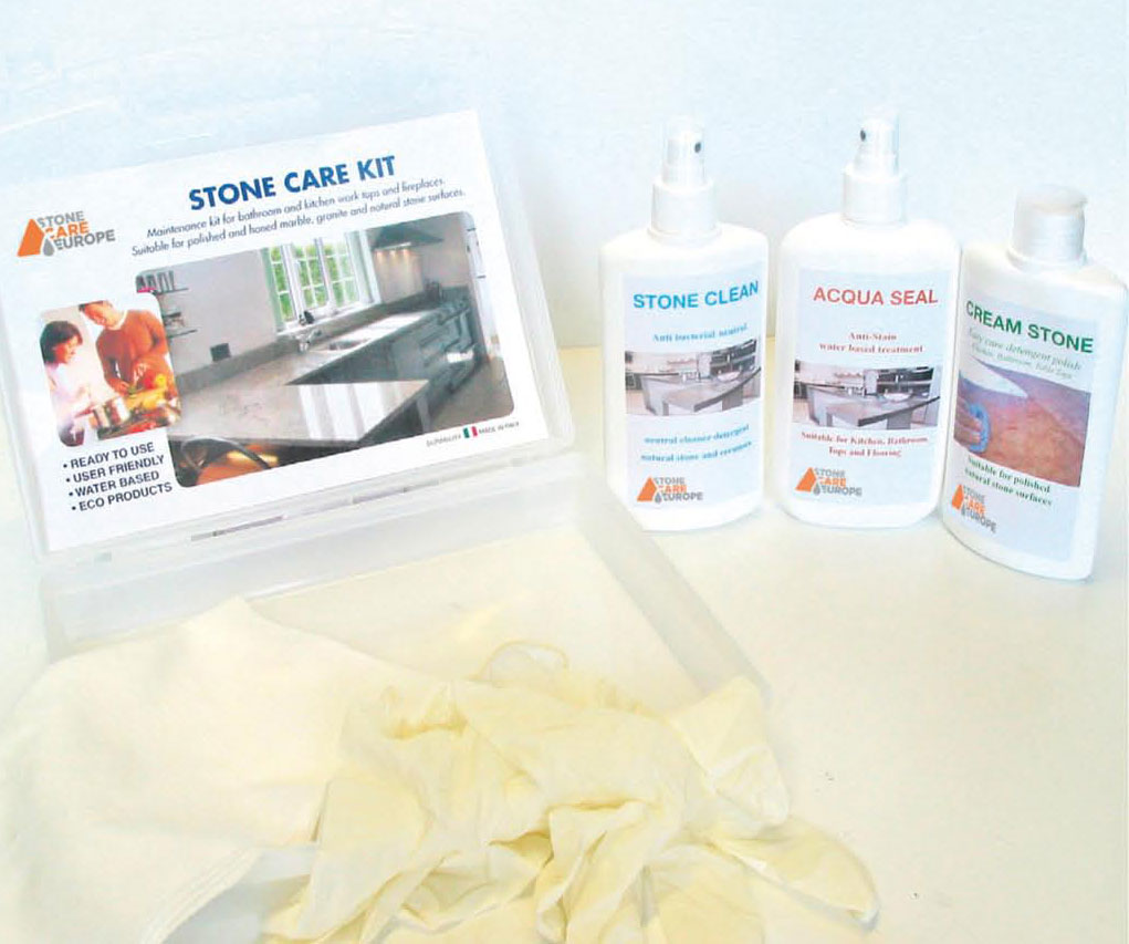 Stone Care Kit - Granite & Marble - Atelierul de marmura